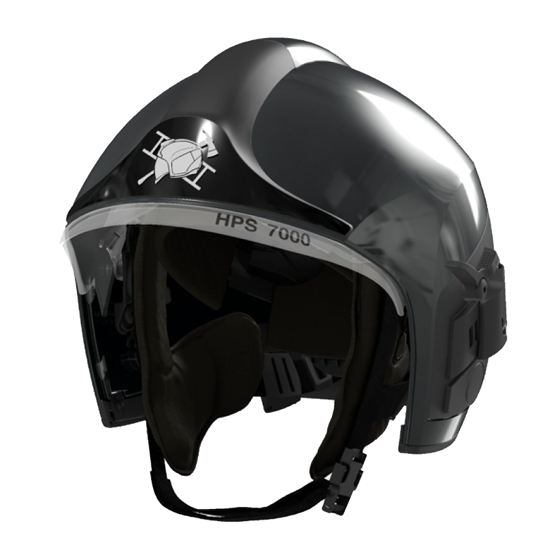 Feuerwehrhelm DRÄGER HPS 7000 PRO, DIN EN 443, DIN EN 16471, DIN EN ...